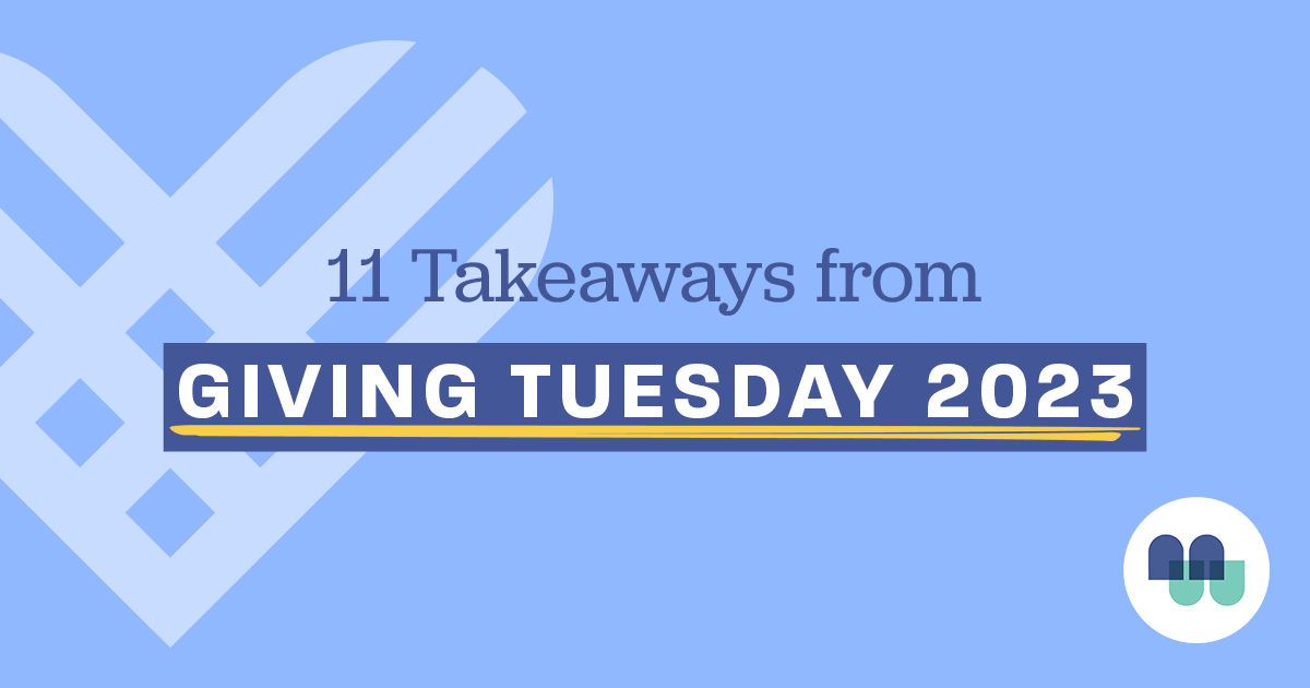 Giving Tuesday 2023 Insights: Revenue, List Growth, and More