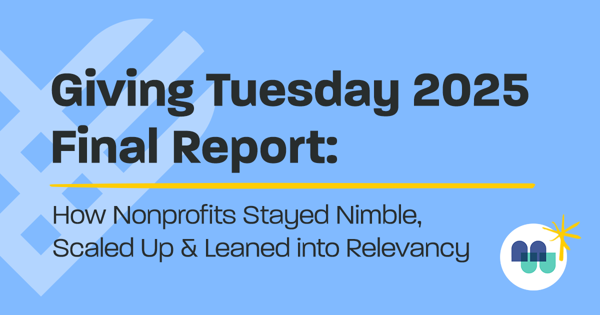 Giving Tuesday 2025 Insights | Strategies for YOY Growth